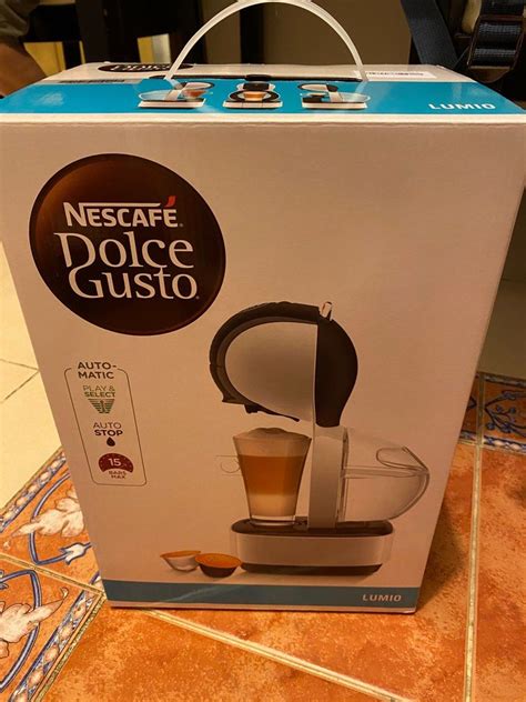 全新！ 雀巢nescafé Dolce Gusto Lumio White 咖啡機 白色 家庭電器 廚房電器 咖啡機及咖啡壺