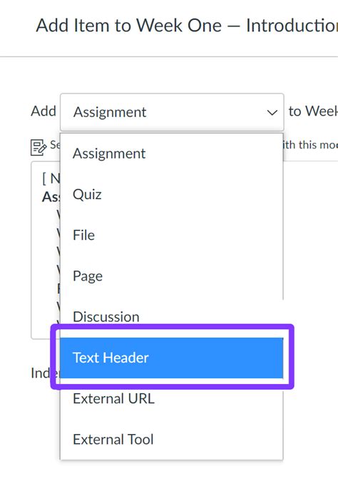 Format Modules Using Text Headers And Indentations Instructor Knowledge Base