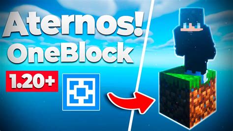 how to make a oneblock server in minecraft aternos 1 21 and 1 20 👍 create youtube