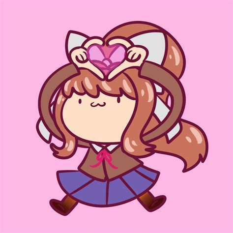 Monika Loves You All Ddlc