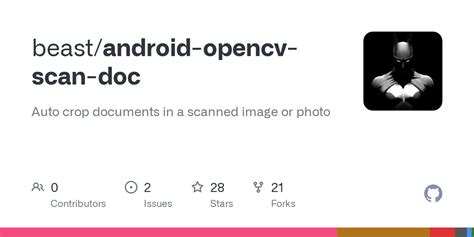 GitHub Beast Android Opencv Scan Doc Auto Crop Documents In A Scanned Image Or Photo