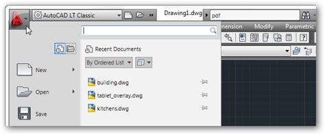 Bring The File Menu Back To AutoCAD Techinch