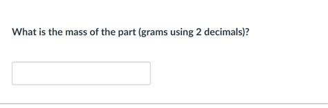 Solved Create The Part Shown Below Note Part Is