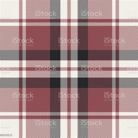 원활한 타탄 패턴 배경 헤링본 벡터 체크 체크 격자 무늬 텍스처 거의 검은 색 부드러운 빨간색 그리고 스카프 담요 던지기 판초