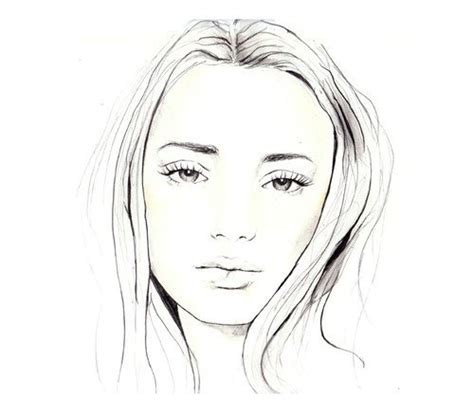 Фото Милая нарисованная девушка