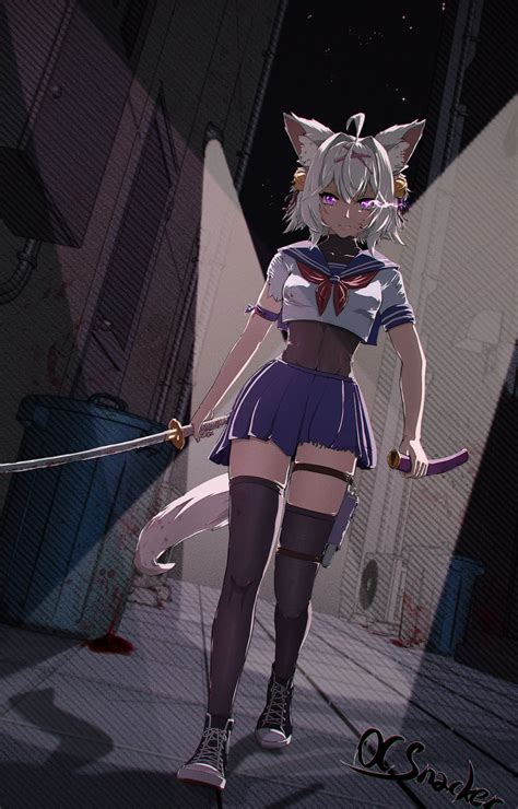 Filian And Rindo Indie Virtual Youtuber Drawn By Ocsnacker Danbooru