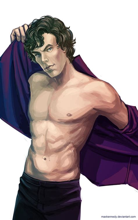 Sherlock Bbc Purple Shirt Of Sex By Maxkennedy On Deviantart