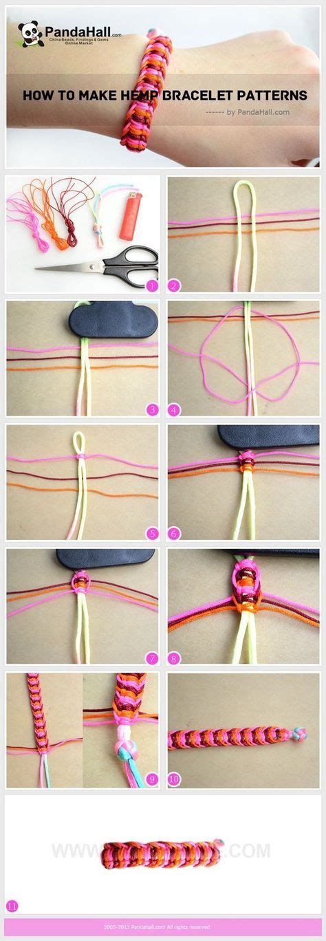 Pin Van Sean M Op Leather Macrame Patronen Armband Knutselen Macrame Knopen