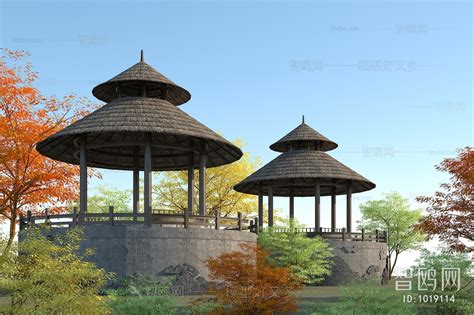 Modern Building Component 3d Model Download Model Id283675919 1miba