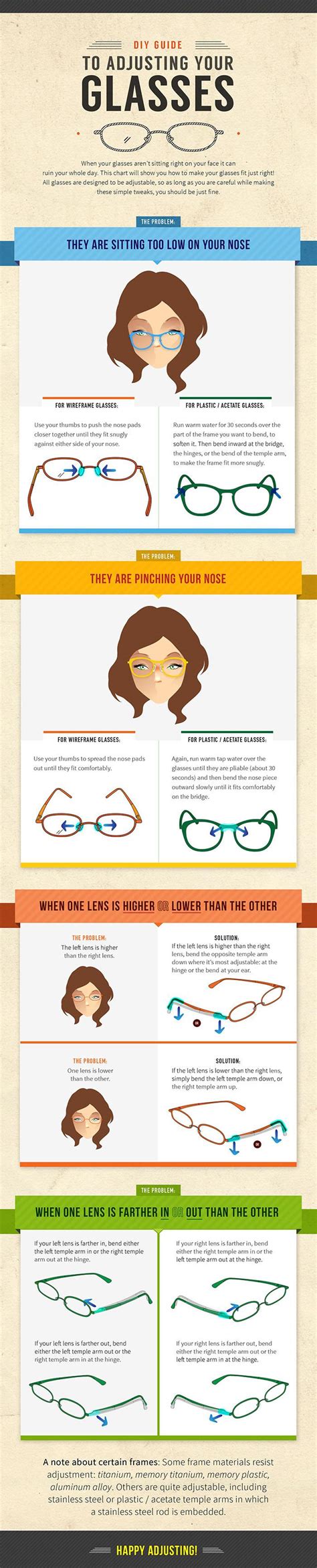 Diy Guide To Adjusting Your Glasses