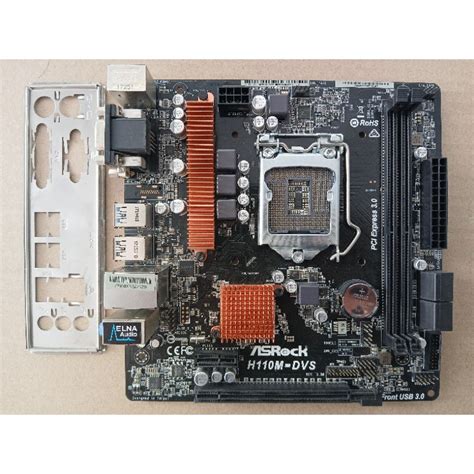 Mainboard 1151v1 Asrock H110m Dvs R3 รองรับ Intel Gen6and7 Shopee Thailand