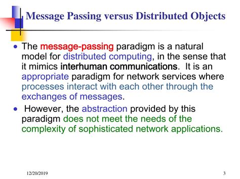 Ppt Exploring Distributed Objects And Message Passing Paradigms Powerpoint Presentation Id