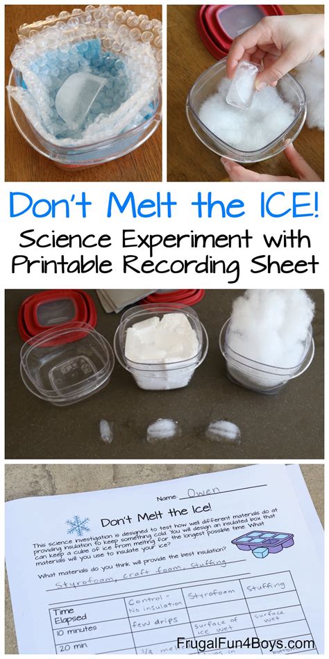 Ice Cube Experiments At Helen Shields Blog