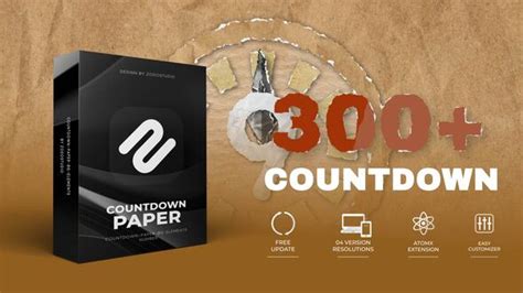 Countdown Paper After Effects Project Files Videohive