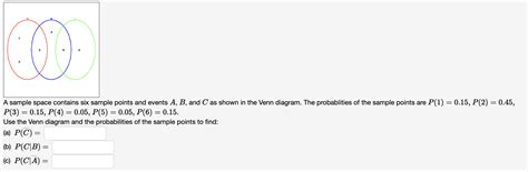 solved a sample space contains six sample points and events