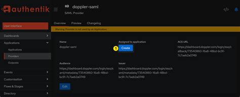 Authentik Saml Sso