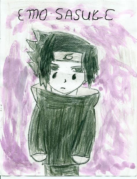 Emo Sasuke By Ilikeitachi On Deviantart