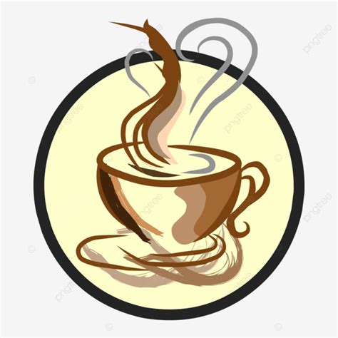 커피 로고 그림 벡터 커피 로고 미술 Png 일러스트 및 벡터 에 대한 무료 다운로드 Pngtree