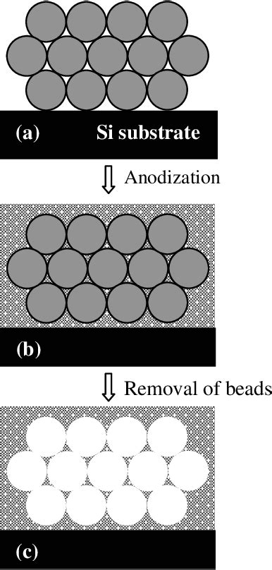 Pdf Fabrication Of Inverse Opal Structure Of Silica By Si Anodization