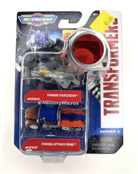 Micro Machines Transformers 2 Pack Series 1 Found At Us Retail