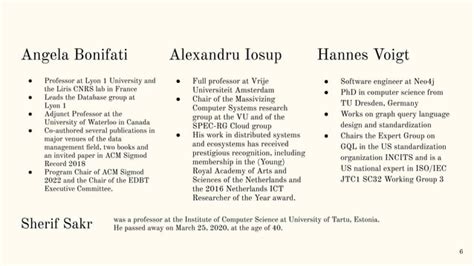 The Future Is Big Graphs A Community View On Graph Processing Systems Ppt