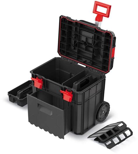 Ящик для инструментов Kistenberg X Log черный красный Kxb604050fd S411 1489806 купить в