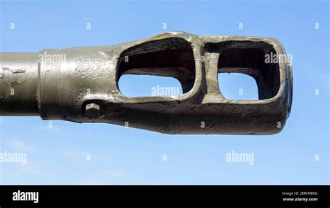 Soviet Light Amphibious Tank Pt 76 Object 740 Tank Barrel Barrel