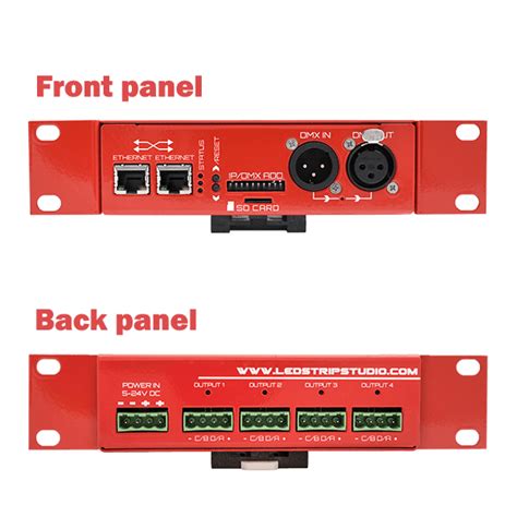LED Ethernet Controller 3 LED Strip Studio