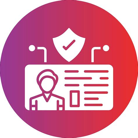 Premium Vector A Sign With A Shield And A Shield With A Red Circle
