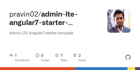 GitHub Pravin02 Admin Lte Angular7 Starter Template Admin LTE