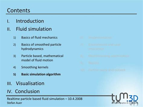 Ppt Realtime Particle Based Fluid Simulation Powerpoint Presentation Id2226908