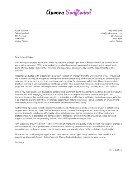 Mental Health Therapist Cover Letter Samples Examples That Worked In