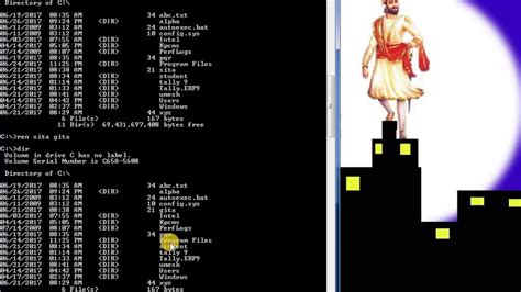 Move Rename Prompt Command In Dos Youtube