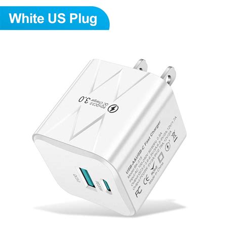 Ywbawe Usb C Fast Charger Block Multiport Wall Charger Pd 25w Usb C