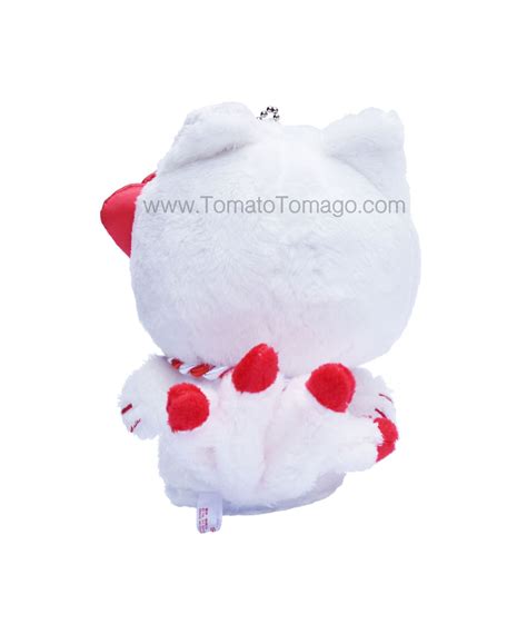 Hello Kitty Yokai Plush Keychain Tomato Tomago