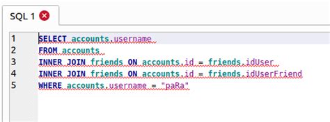 Sqlite Sql Many To Many Query Select User Friends Stack Overflow