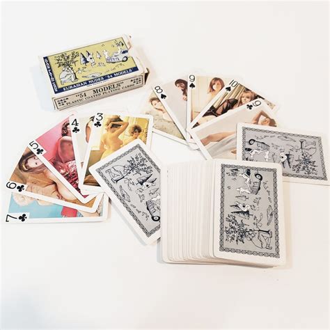 Naked Women Nude Playing Cards Etsy