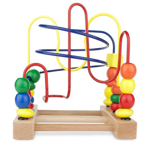Developmental Wooden Bead Maze Game Tcdg 001