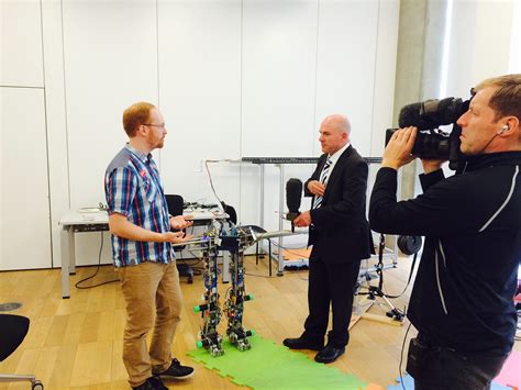 Sky News Visits The Edinburgh Centre For Robotics At University Of