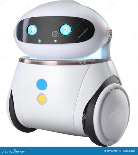 3d Illustration Robot Chatbot Icon Logo Realistic Design Stock Illustration Illustration Of