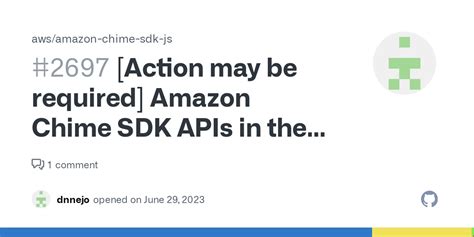 Action May Be Required Amazon Chime Sdk Apis In The Chime Namespace Are No Longer Supported
