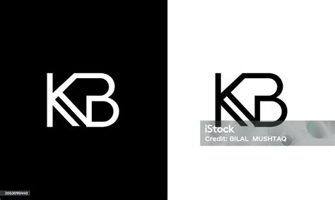 추상 편지 초기 Kb 벡터 로고 디자인 템플릿 로고에 대한 스톡 벡터 아트 및 기타 이미지 로고 0명 개념 Istock