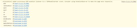 Html Added Synchronous Dom Mutation Listener To A Domnodeinserted
