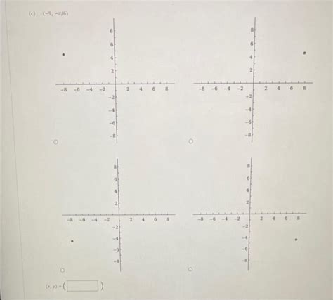 Solved Plot The Point Whose Polar Coordinates Are Given
