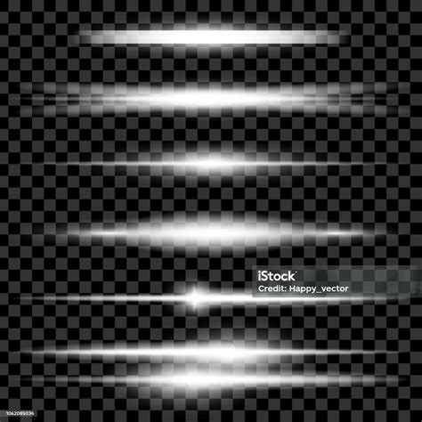 발광 효과의 창조적인 개념 벡터 세트 반짝 검은색에 고립 된 버스트를 별 그림 서식 파일 예술 디자인 크리스마스 배너 축 하 매직 플래시 에너지 레이 색상 묘사에 대한 스톡