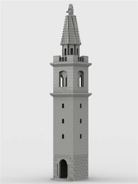 Lego Moc Tower By Fontah2 Rebrickable Build With Lego