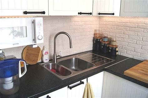 Полуторная мойка с крылом | Кухня, Небольшие кухни, Кухня в белых тонах