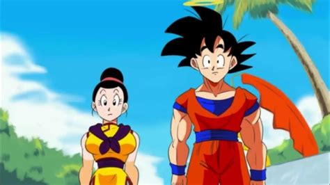 Goku And Chi Chi Kiss Animation Dbz Dragon Balls Youtube