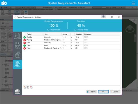 Revit Add Ons Xinaps Spatial Requirements Assistant Version 1 3 0 Released