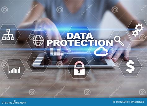 Data Protection Cyber Security Information Safety And Encryption